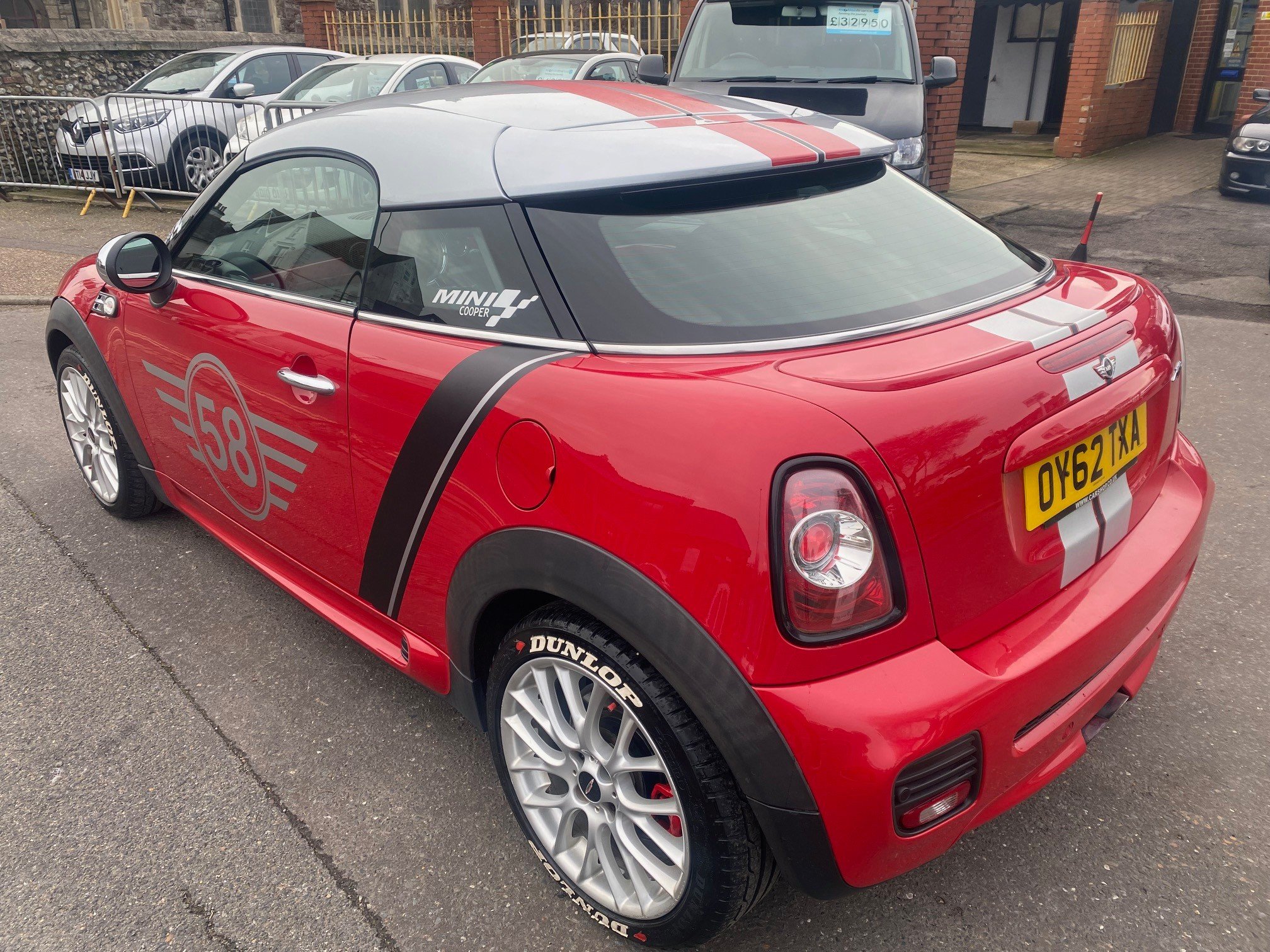 Used 2012 Mini Coupe 1.6 John Cooper Works Coupe 2dr Petrol Manual Euro ...